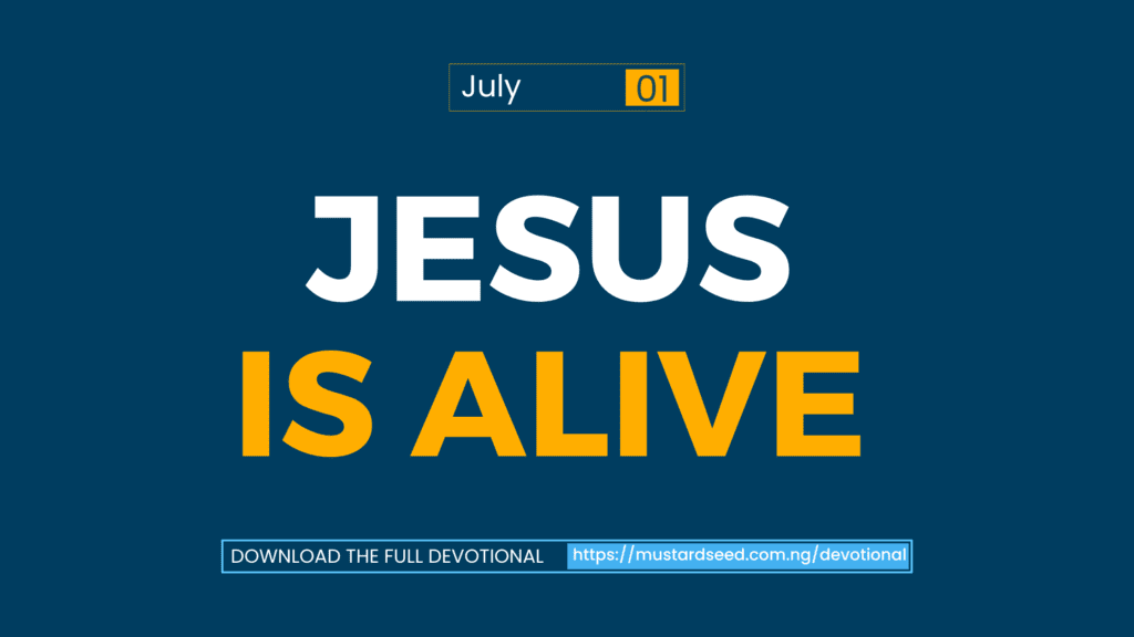 Jesus Is Alive - Mustard Seed